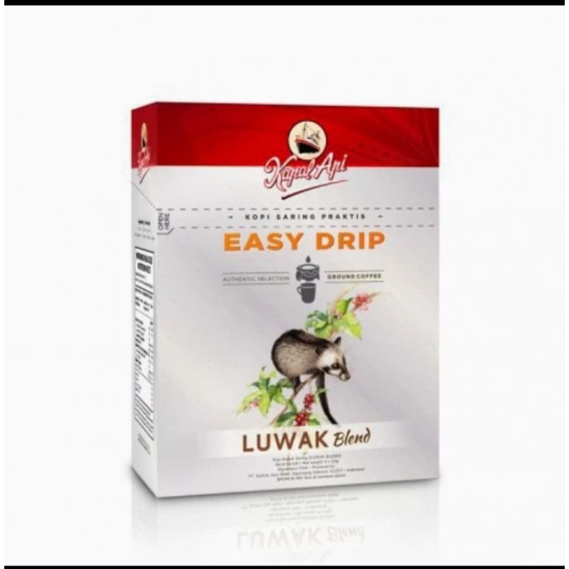Jual KOPI KAPAL API EASY DRIP LUWAK BLEND | Shopee Indonesia