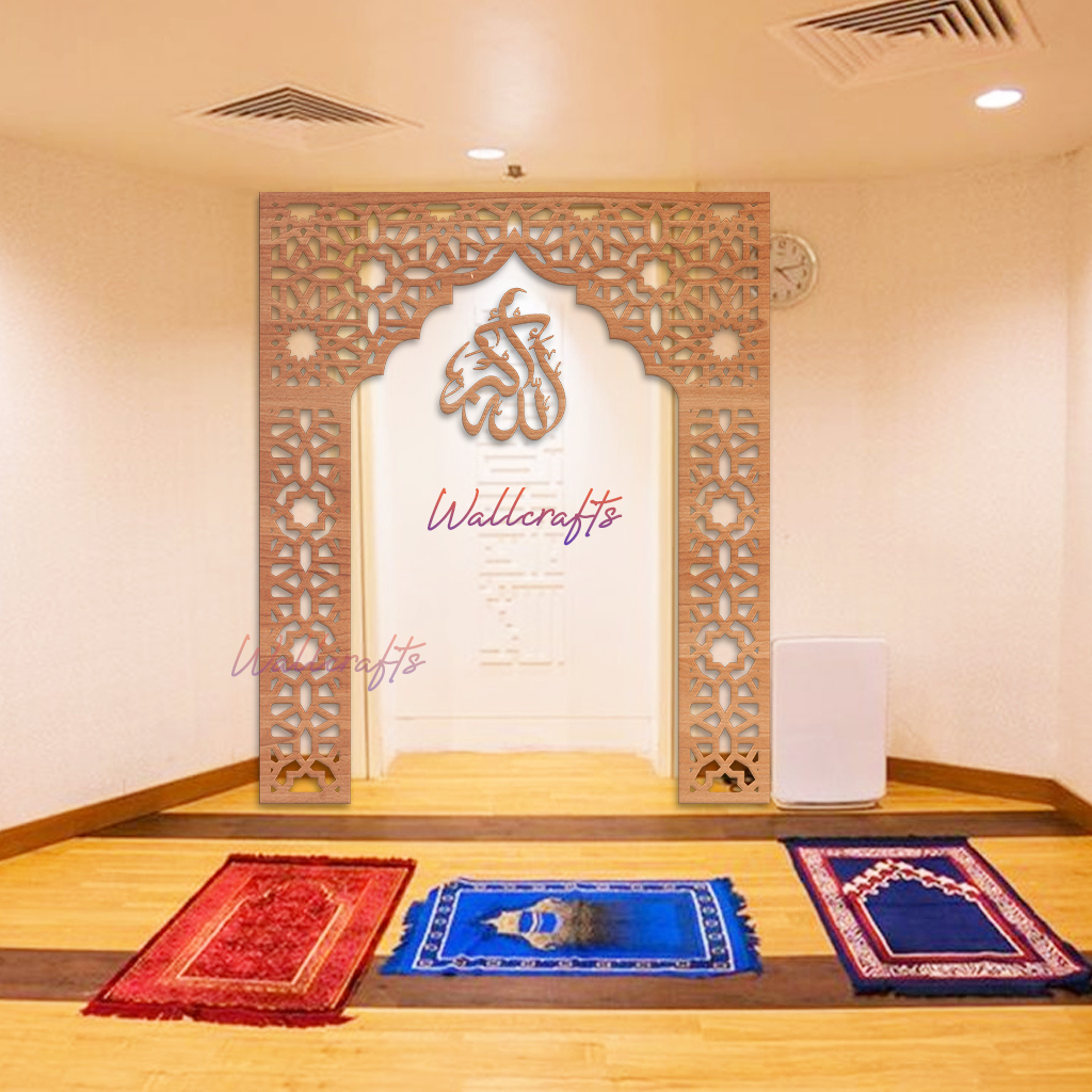 Jual Hiasan Dinding "Mihrab Mushola" Dekorasi Minimalis Cutting Laser ...