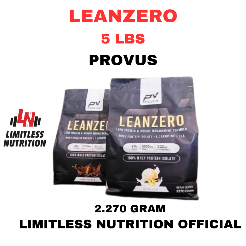 Jual Provus Leanzero Isolate 5 lbs - Lean Zero Protein | Shopee Indonesia