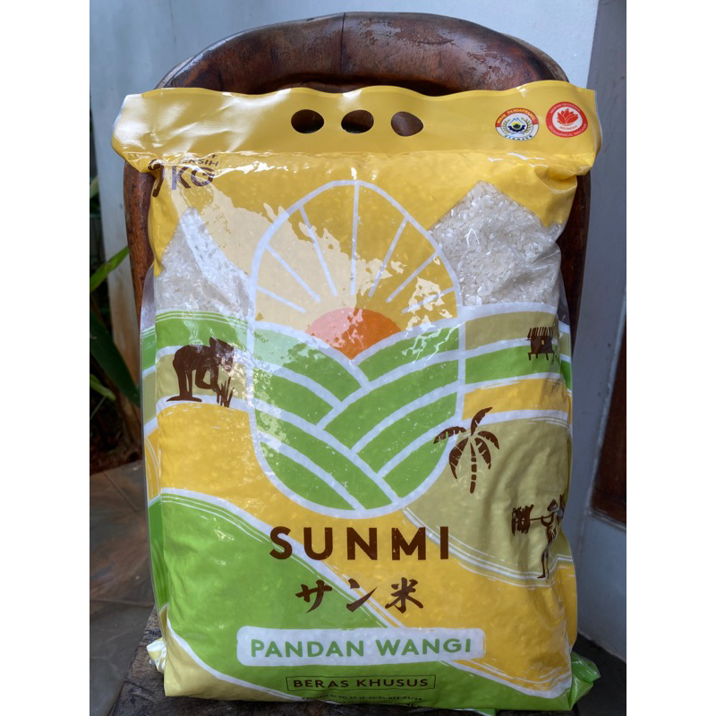 Jual Beras Sunmi Khusus Pandan Wangi 5 Kg | Shopee Indonesia