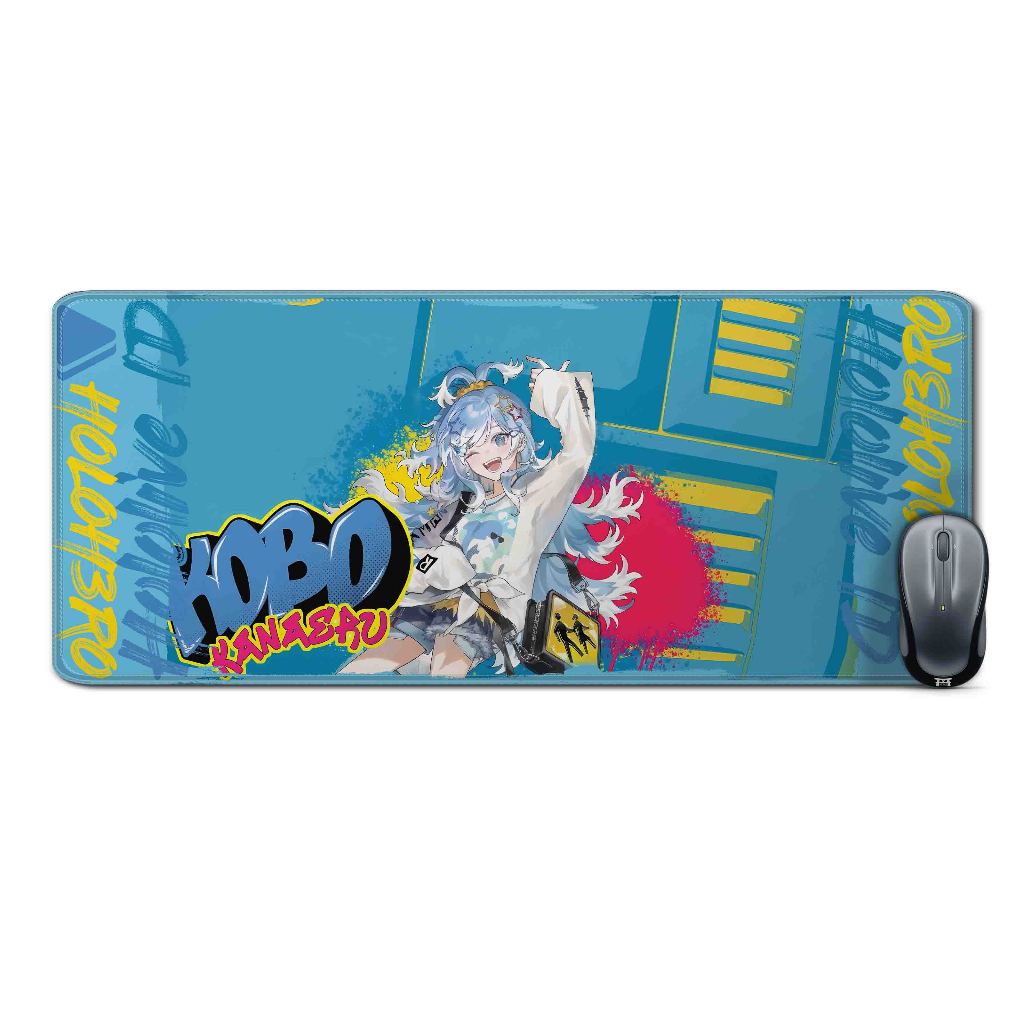 Jual Deskmat mousepad extended vtuber HI STREET TIME KOBO KANAERU ...