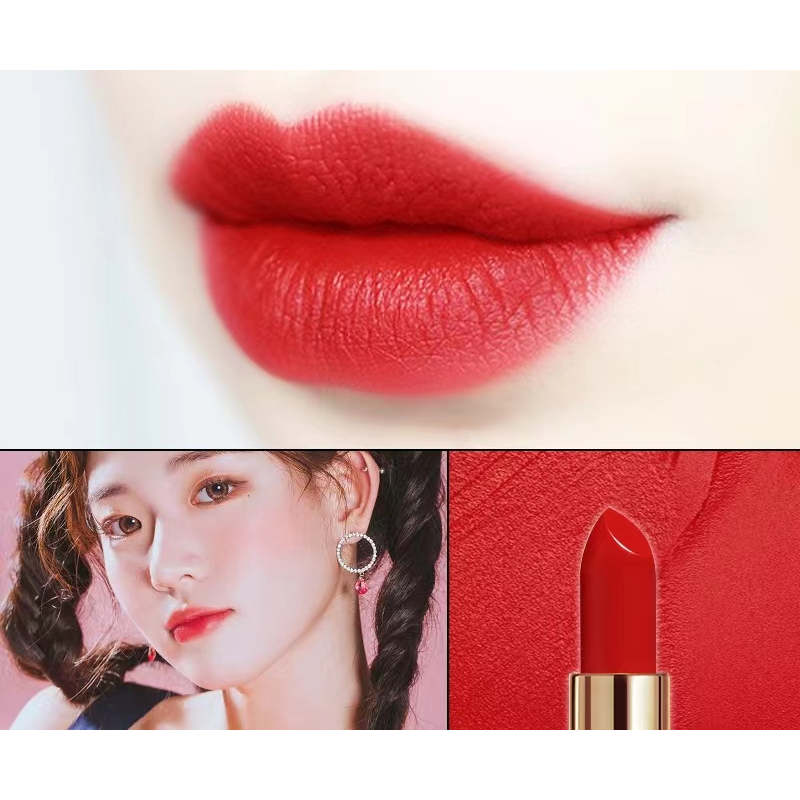 Jual YM-GOOVITOR Korean Velvet Lipstick - BLP Lip Cream Matte - Tahan ...