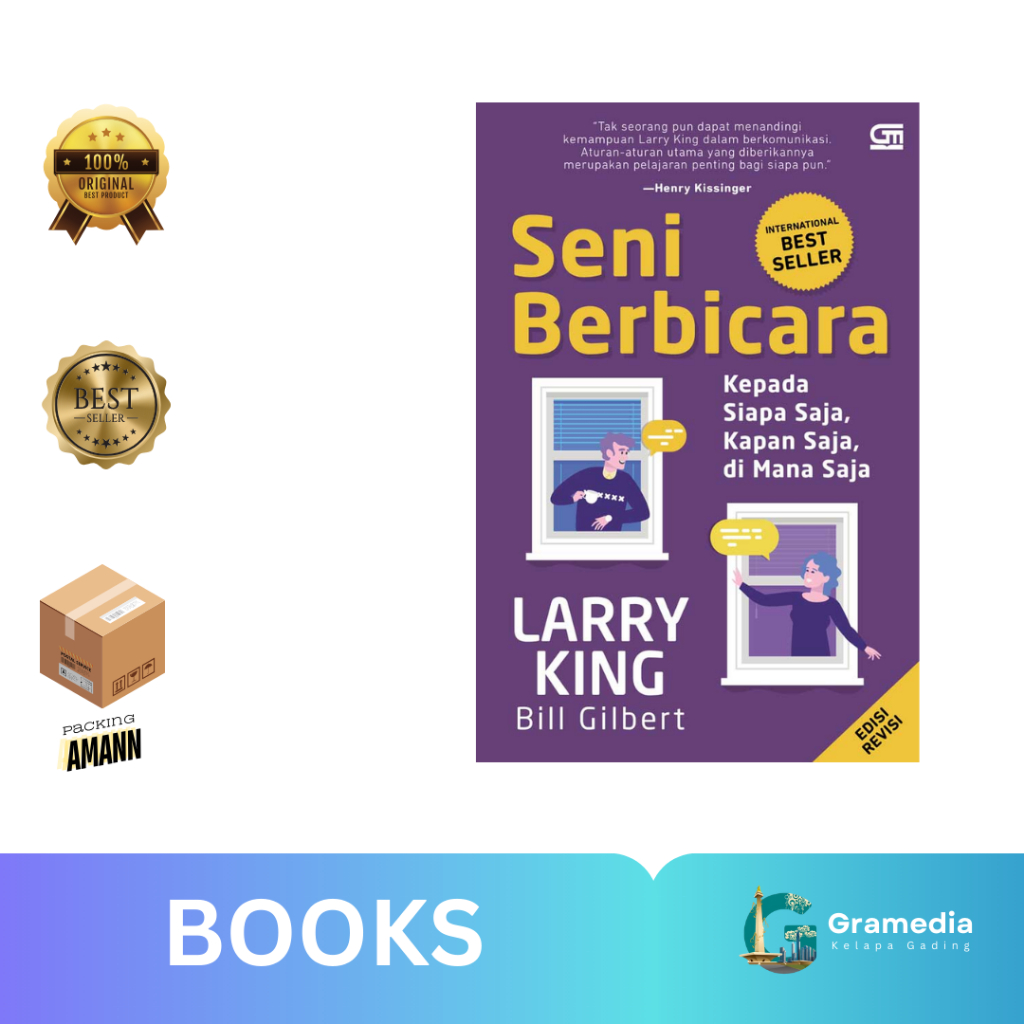 Jual Gramedia MKG - Buku Bacaan Seni Berbicara kepada Siapa Saja, Kapan Saja, dan di Mana Saja ...
