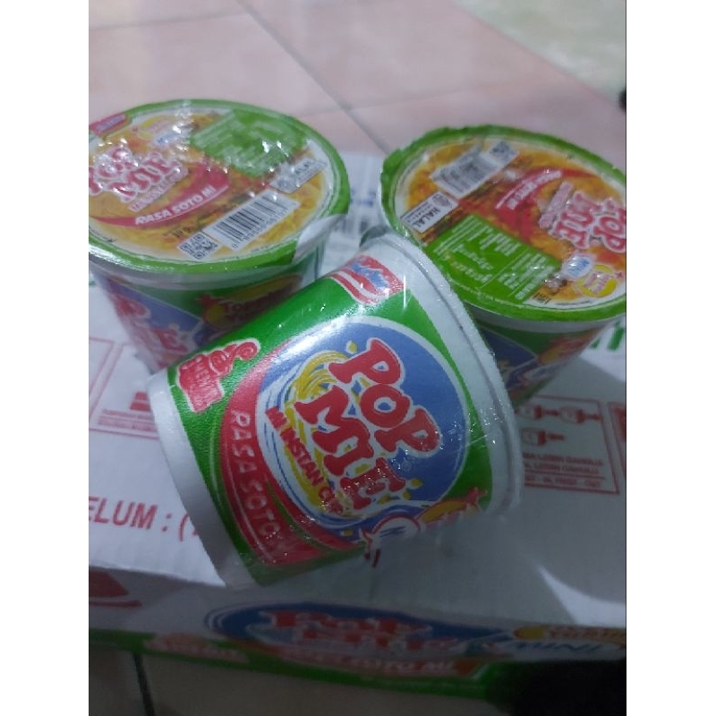 Jual Indomie soto Pop mie mini 3 Pcs | Shopee Indonesia