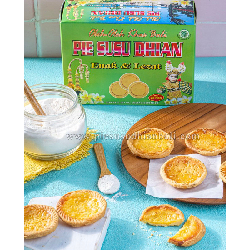 Jual Pie Susu Dhian (ASLI) 25pcs || Oleh Oleh Khas Bali | Shopee Indonesia