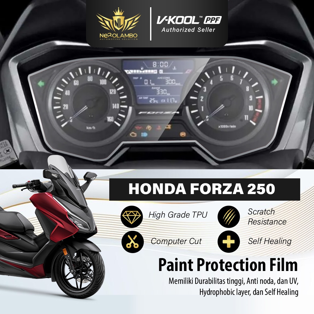 Jual VKOOL PPF Speedometer Honda Forza 250 | Nero Lambo Official ...