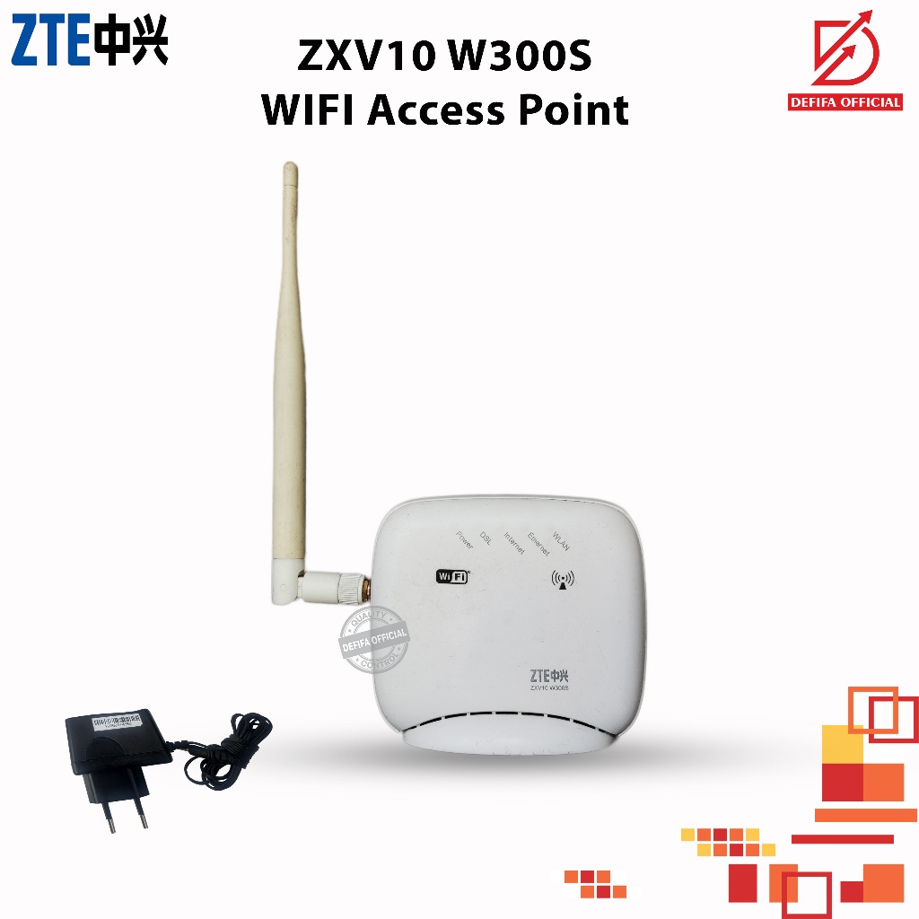 Jual Modem ADSL Router Wifi ZTE ZXV10 W300S | Shopee Indonesia