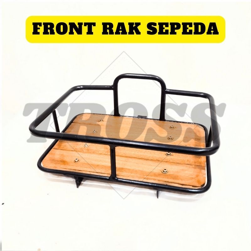 Jual Keranjang sepeda depan estetik rak pannier front rack custom ...