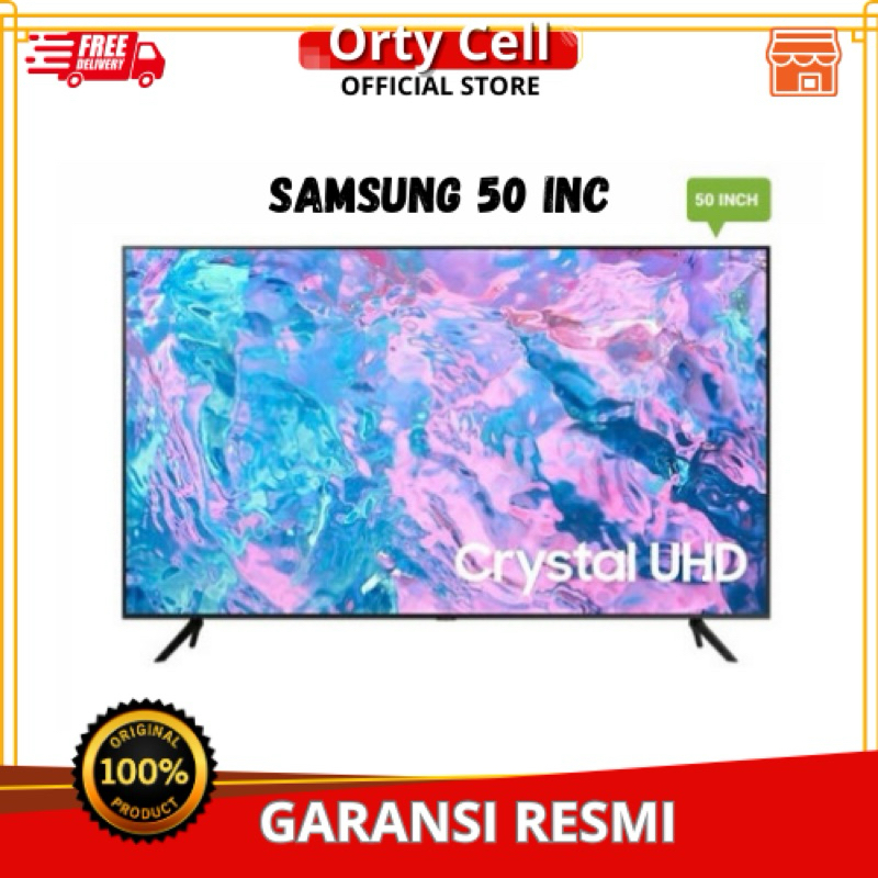 Jual Samsung 50DU7000 LED TV 50 Inch Crystal UHD 4K Smart TV DU7000 Garansi Resmi | Shopee Indonesia
