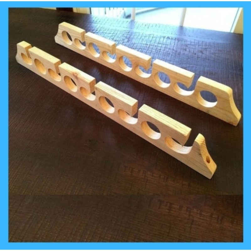 Jual Rak Joran Tegak Kayu / Rak Joran Pancing Dinding Tegak / Rak Joran ...