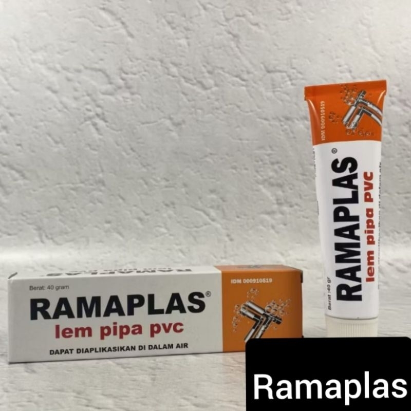 Jual Lem Pipa PVC Ramaplas isi 12 pcs / Oneplas / Lem Paralon PVC / Lem ...