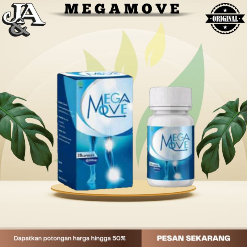 Jual Megamove Original Asli Obat Herbal Nyeri Sendi Terampuh Rekomendasi Dokter | Shopee Indonesia