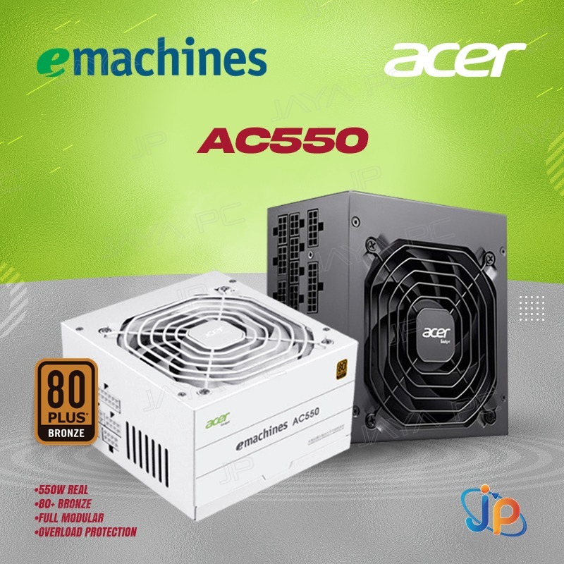 Jual Emachines Acer AC550 550W PSU - Power Supply 550 Watt 80+ Bronze ...
