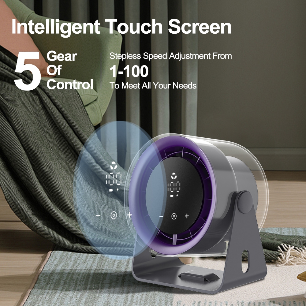 Jual Orashare DF03 Kipas Angin Strong Wind 100 Gear Wind Speed kipas dinding Digital Display ...