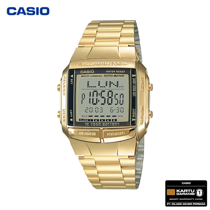 Jual JAM TANGAN CASIO DATABANK DB-360G-9A / DB360G CASIO ORIGINAL ...