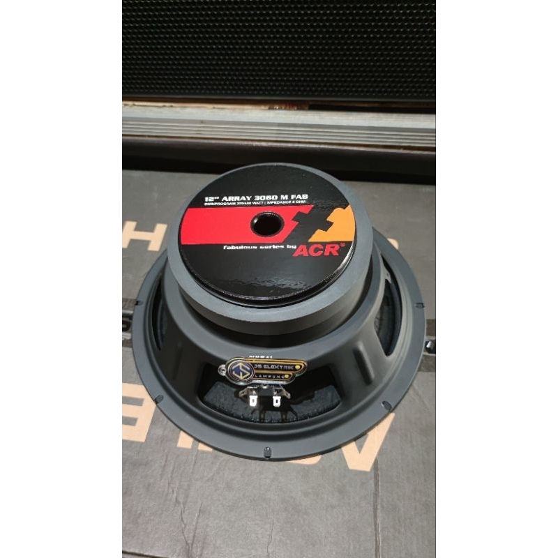 Jual SPEAKER ACR FABULOUS 12" ARRAY 3060 M FAB WOOFER 400 Watt | Shopee ...