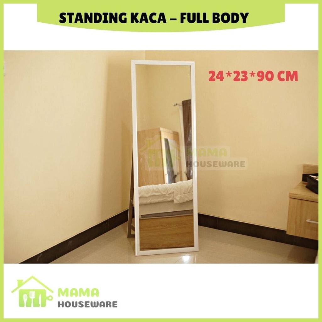 Jual Standing Mirror (GRAB/SHOPEE INSTANT) / Kaca Besar / Kaca Rias ...