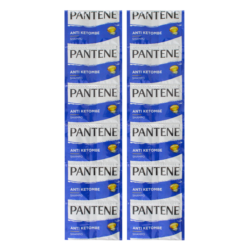 Jual Pantene Shampoo Anti Ketombe Biru 2x10ml | Shopee Indonesia