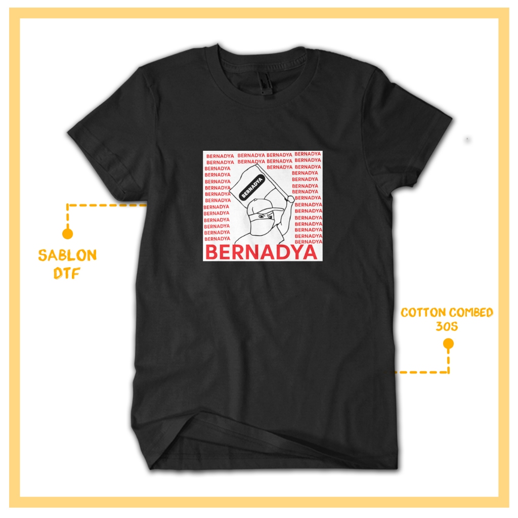 Jual KAOS DISTRO MEME BERNADYA PENYANYI VIRAL TERLARIS NIDARSTORE ...