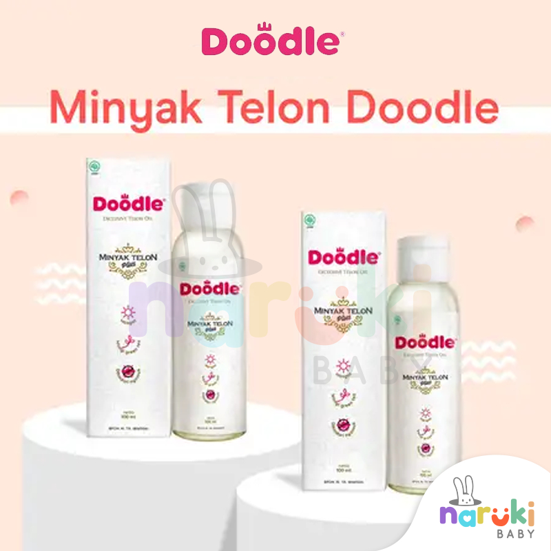 Jual Minyak Telon Plus Doodle Exclusive Telon Oil 100mL 60mL Wangi ...