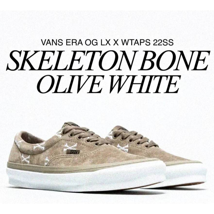 Jual VANS ERA x WTAPS OG LX 22SS SKELETON BONE OLIVE WHITE | Shopee Indonesia