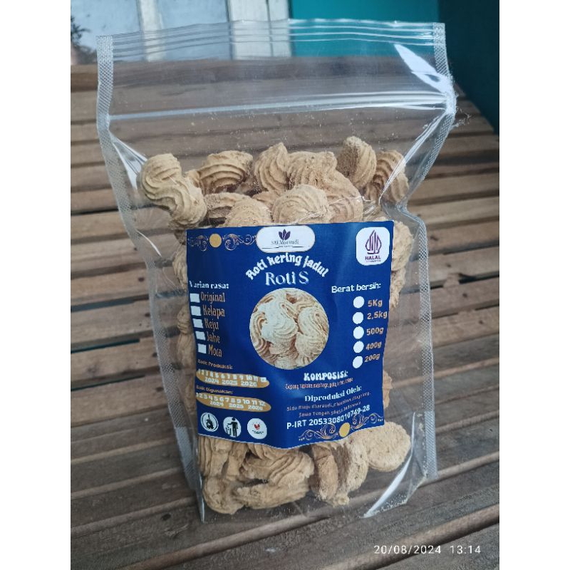 Jual Roti leter S,inovasi roti garut.Roti pati(tepung tapioka) | Shopee ...