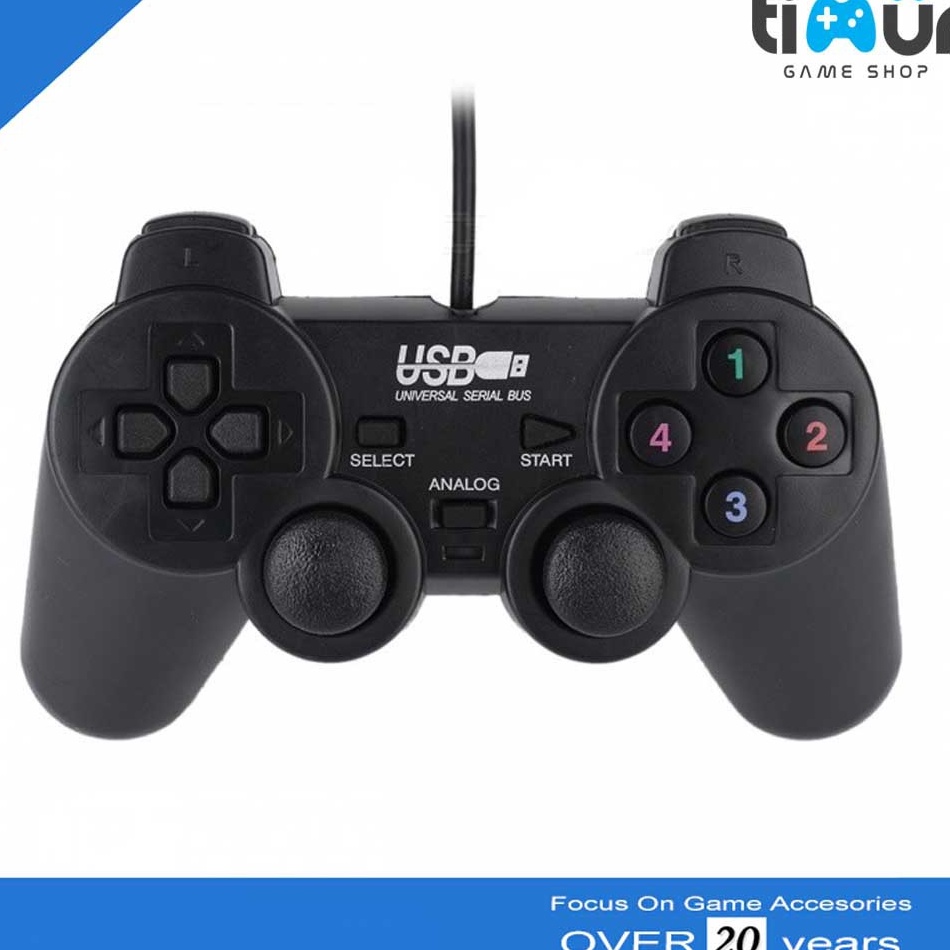 Jual Joystick Gamepad USB Joypad Stik Stick Dual Shock Komputer PC ...
