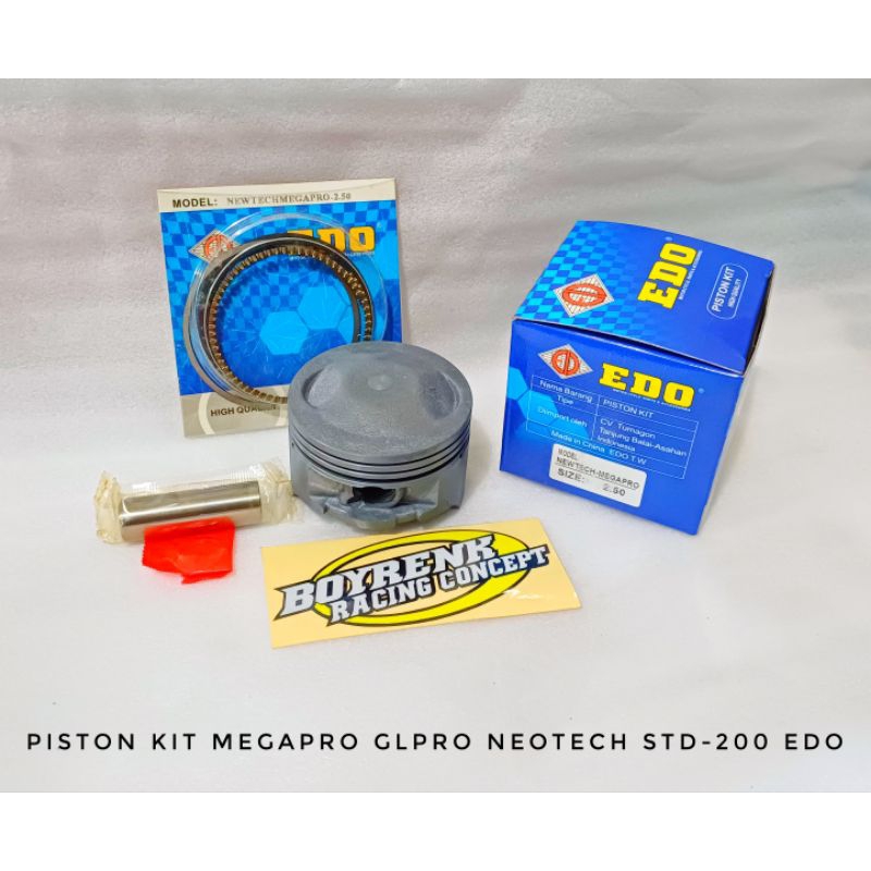Jual PISTON KIT SEHER SEKER SET GL PRO NEOTECH MEGAPRO OVERSIZE STD-300 EDO-BOYRENK | Shopee ...