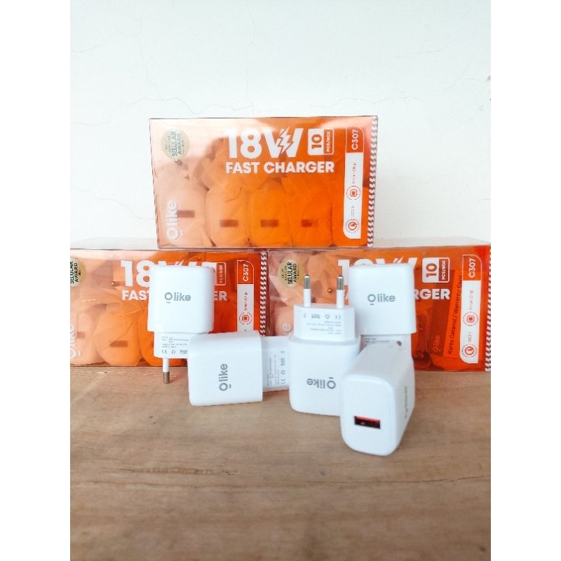 Jual OLIKE C307 / Pcs Power Adapter 18W Quick Charge | Shopee Indonesia