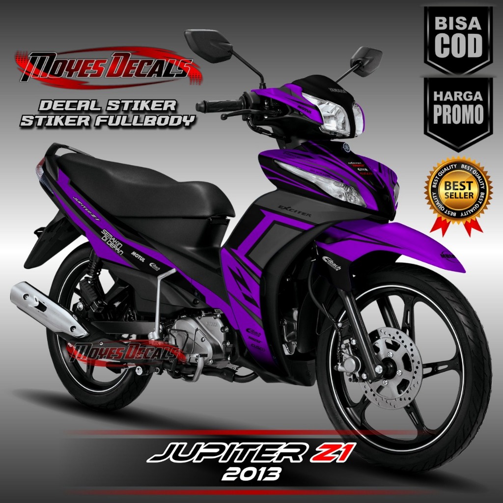 Jual DECAL MOTOR JUPITER Z1 - STIKER MOTOR JUPITER Z1 FULL BODY MOTOR ...