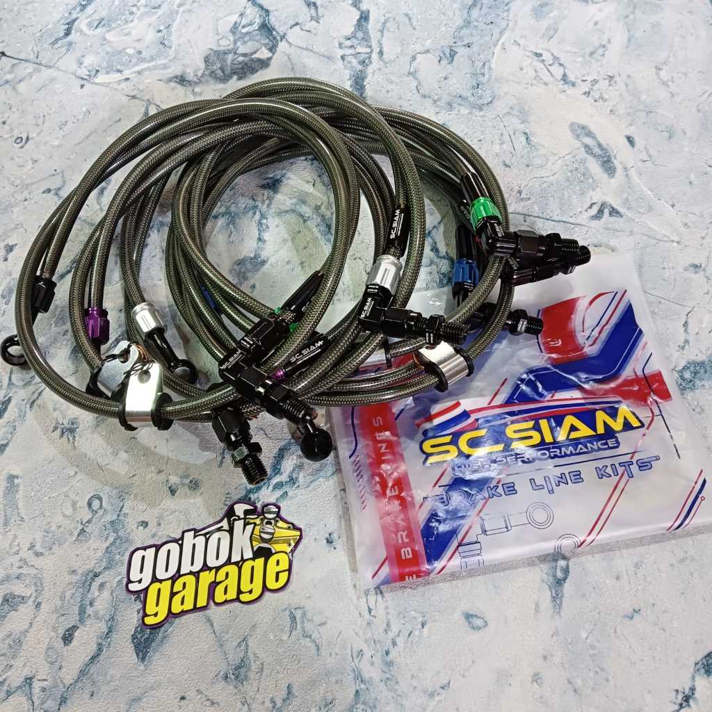 Jual Selang rem SC Siam 90cm fiting 90 derajat selang rem thailnad ...