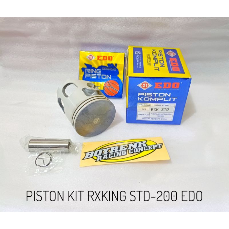 Jual PISTON KIT SEHER SEKER SET RX KING RXK OVERSIZE STD-200 EDO ...