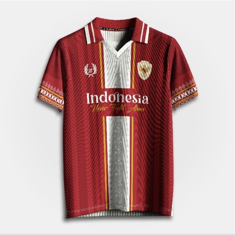 Jual JERSEY VINTAGE TIMNAS INDONESIA JERSEY CASUAL JERSEY RETRO JERSEY ...