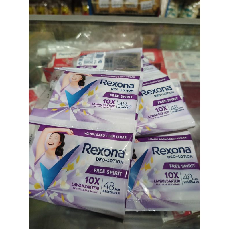 Jual Rexona Deo-Lotion 1 renceng 12 pcs | Shopee Indonesia