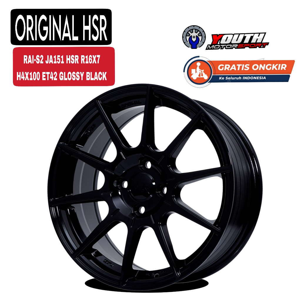 Jual VELG R16 ORIGINAL HSR RAI S2 COCOK UNTUK JAZZ,YARIS,MOBILIO DLL ...
