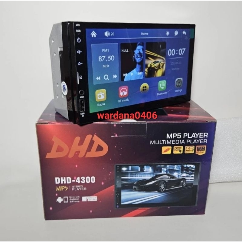 Jual Head Unit Double Din Mp5 Mirrorlink Dekles 7 inch DHD-4300 ...