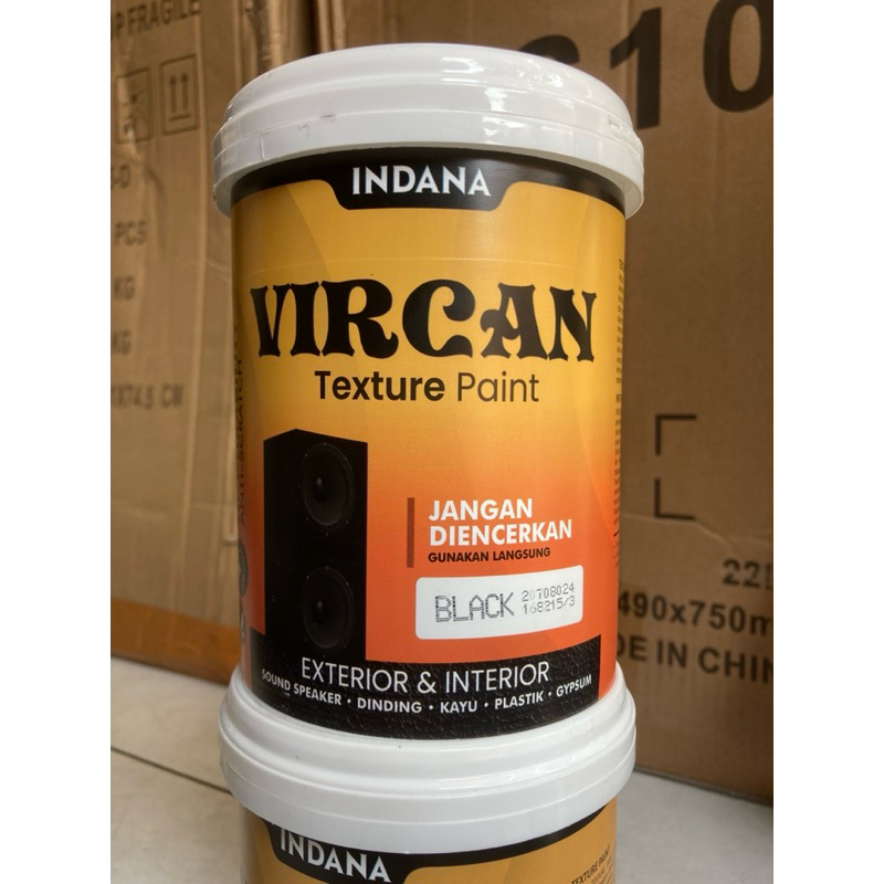 Jual Cat Texture Tekstur Paint Dexa / Vircan Pelapis Box Speaker Cat ...