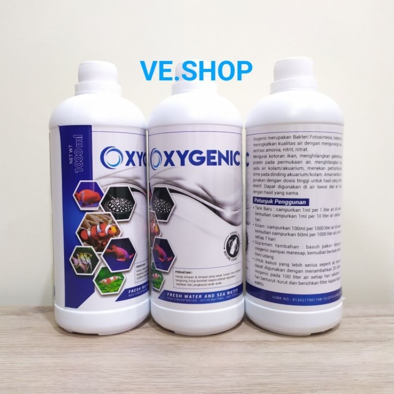 Jual Oxygenic Perikanan 1 Lt / Probiotic + Bactery Starter ...