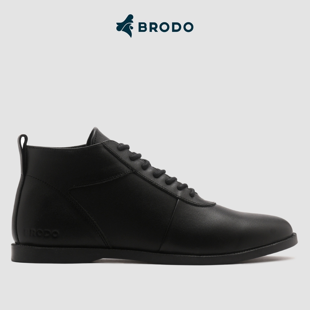 Jual BRODO - Sepatu Ventura Full Black | Shopee Indonesia