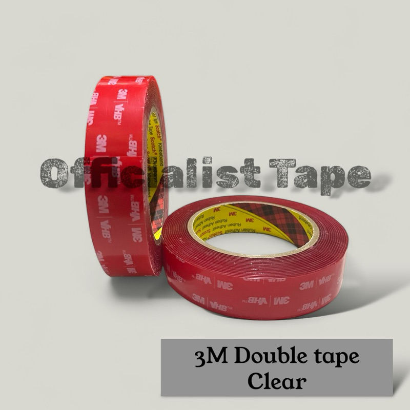 Jual 3M Double Tape VHB 4910 Clear /Bening - 24mm x4,5mtr | Shopee Indonesia