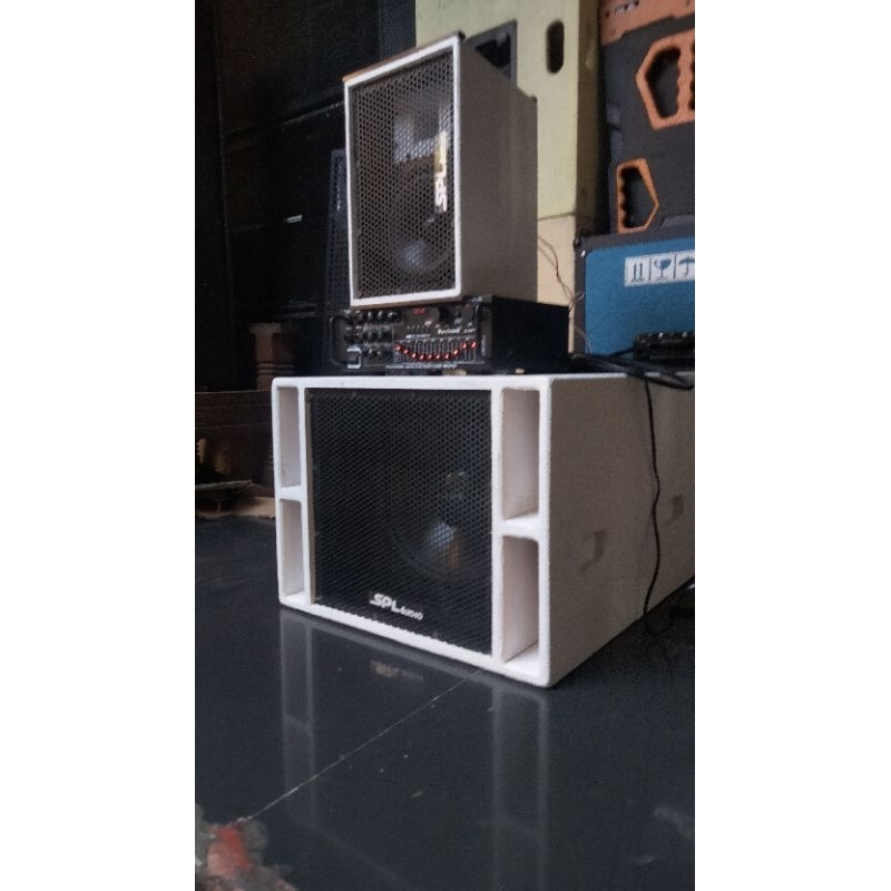 Jual sound miniatur subwoofer 12 inch & 6 inch siap bunyi | Shopee ...