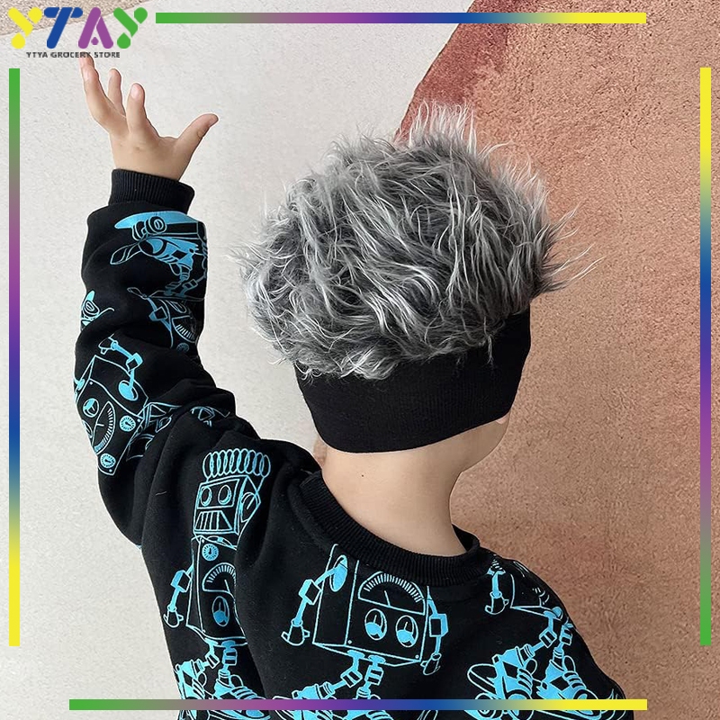 Jual Topi Rambut Palsu Pria Wanita Rambut Rambut Cosplay Topi Topi Golf ...