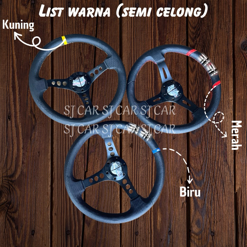 Jual SETIR RACING STIR MOBIL 14 INCH UNIVERSAL FREE BAUT & BUBBLE WARP ...