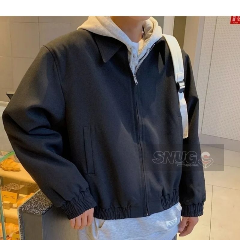 Jual WORK JACKET CROP BOXY | Shopee Indonesia