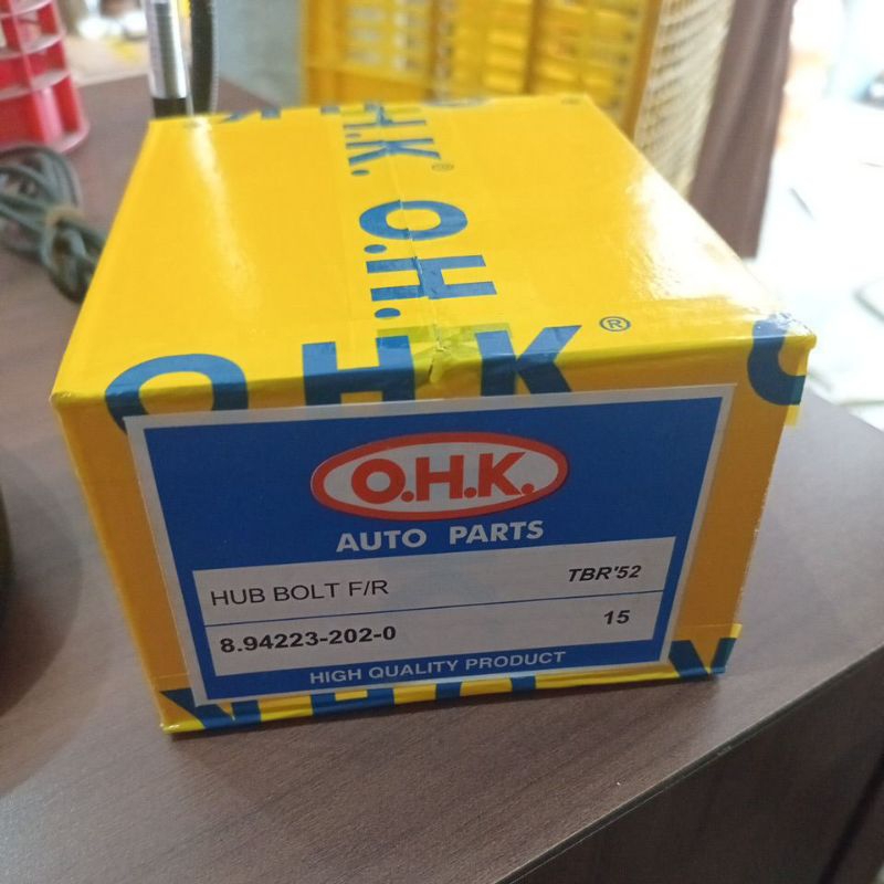 Jual BAUT RODA / HUB BOLT / 8-94223-202 / PANTHER / OHK | Shopee Indonesia