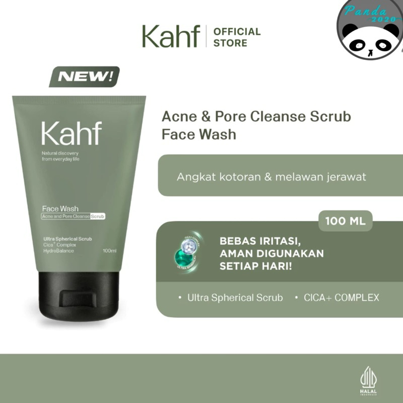 Jual NEW ! Kahf Acne and Pore Cleanser Face Wash 100 ml | Shopee Indonesia