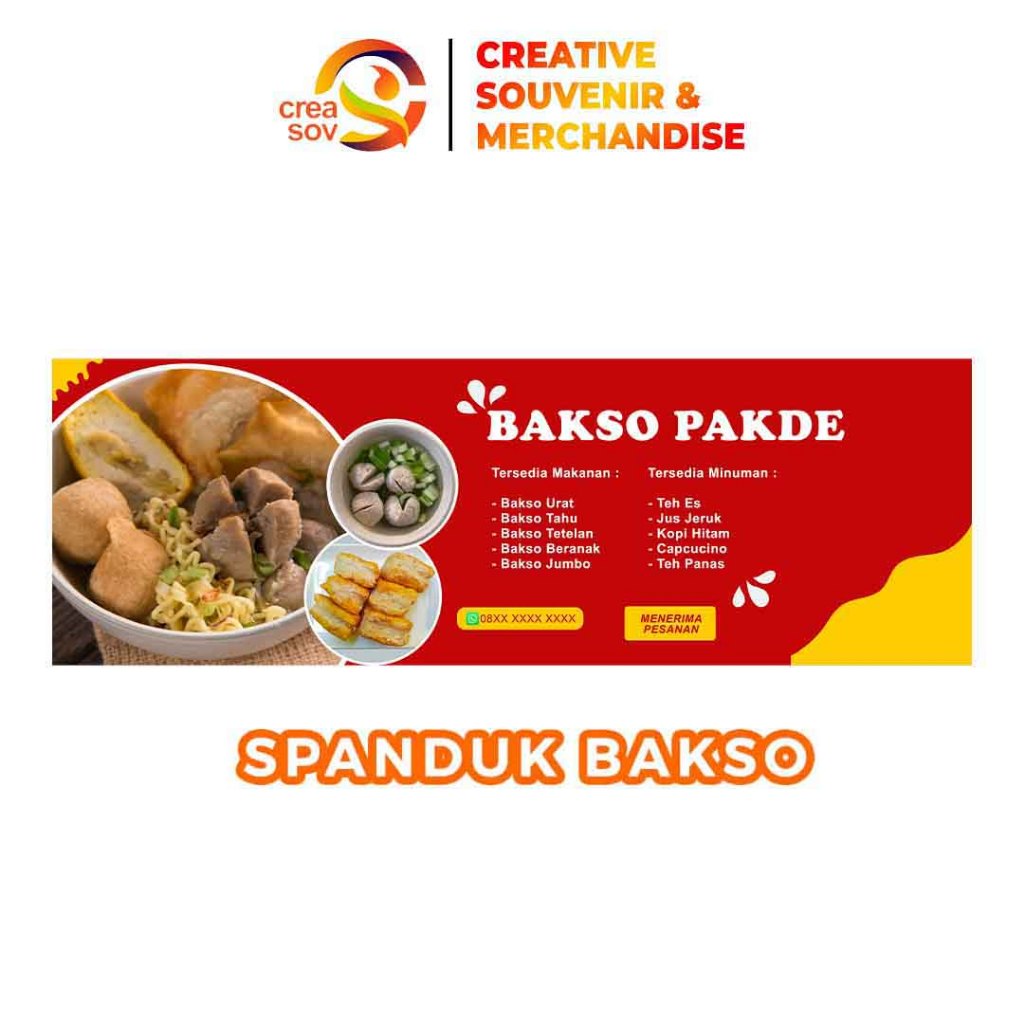 Jual Creasov - Spanduk Bakso Spanduk Warung Bakso Cetak Spanduk Mie ...