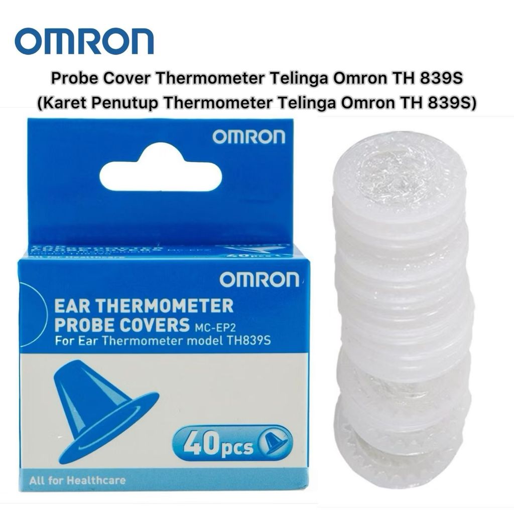 Jual KARET / PLASTIK PENUTUP / PROBE COVER TERMOMETER TELINGA OMRON TH ...