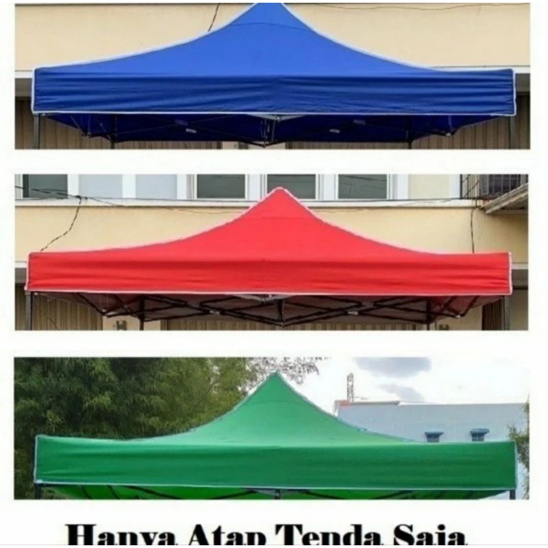Jual atap tenda lipat uk 3x3 ( atap nya saja) | Shopee Indonesia