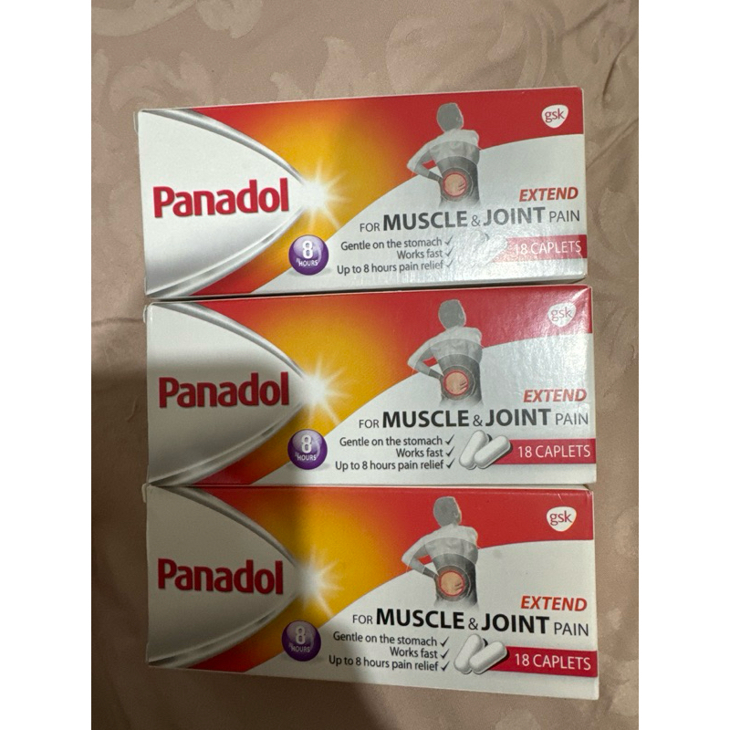 Jual PANADOL Extend for Muscle & Joint Pain 18 Tablets (Singapore ...